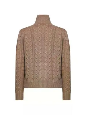Max Mara Cable-knit Cashmere Sweater
