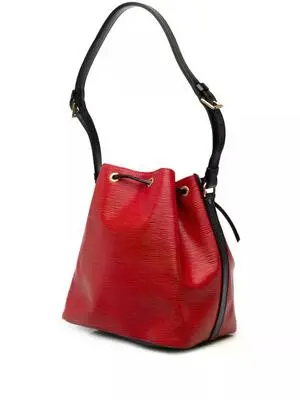 LOUIS VUITTON 1995 Epi Petit Bicolor Noe Bucket Bag
