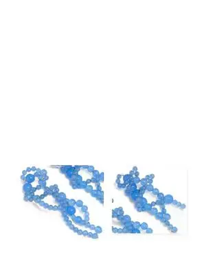 Completedworks Floe Agate Earrings - Blue