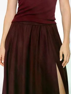Ermanno Scervino Side-slit Flared Maxi Skirt