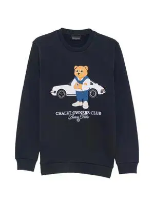 BARON FILOU Graphic-print Sweatshirt - Blue