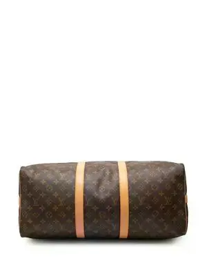 LOUIS VUITTON 1991 Monogram Keepall Bandouliere 50 Travel Bag