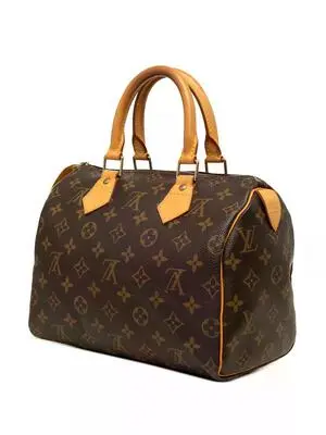 LOUIS VUITTON 2003 Monogram Speedy 25 Boston Bag