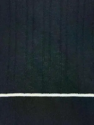 Max Mara Polo-collar Ribbed Sweater