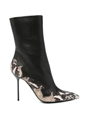 Paris Texas Lidia Leather Boots - Black