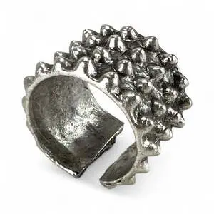 BY VIRGO Dravena Antique Ring - Silver