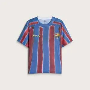 NAVINDER NANGLA Barsuh Jersey - Red/blue/yellow