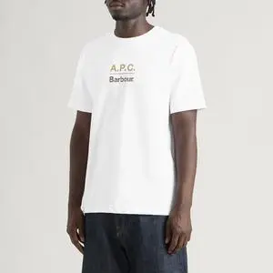 Barbour X A.p.c. Logo T-shirt