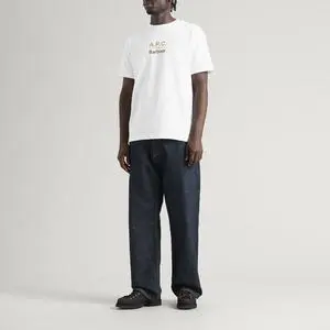 Barbour X A.p.c. Logo T-shirt