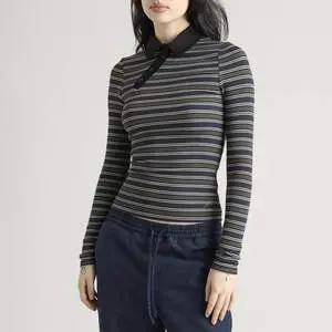 DAMSON MADDER Peyton Long Sleeve Polo