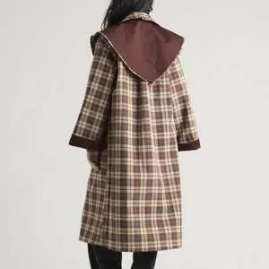 DAMSON MADDER Reversible Longline Jerry Trench Coat