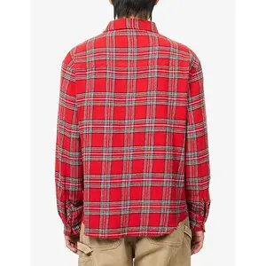 CHERRY LOS ANGELES Plaid-pattern Relaxed-fit Cotton Shirt