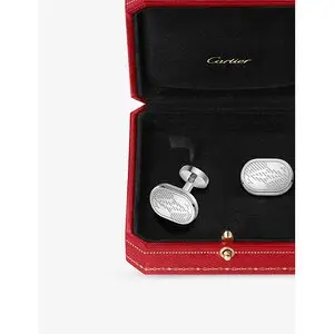 Cartier C De Sterling- Cufflinks