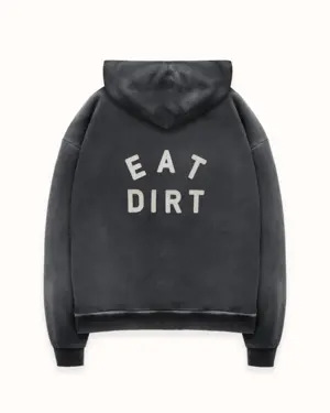DUKE + DEXTER Dr4 Eat Dirt Washed Zip Hoodie