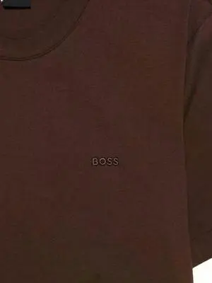 BOSS Logo-embroidered T-shirt