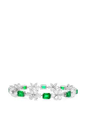 HYT JEWELRY Emerald And Diamond Bracelet