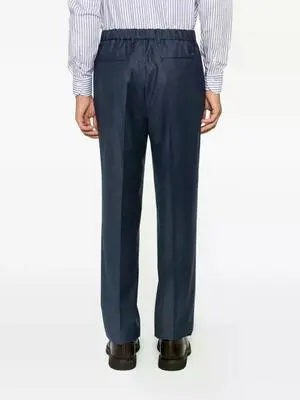 Etro Pressed-crease Elasticated-waistband Trousers