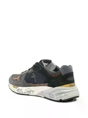 Premiata Mase Panelled Logo-patch Sneakers