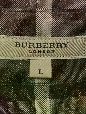 Burberry Metallic Checked Shirt