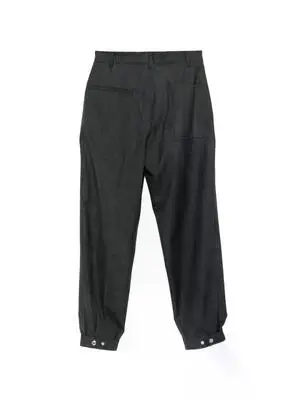 Plan C Hose Wool Twill Trousers