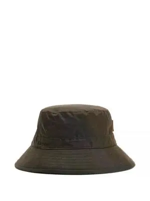 Barbour Waxed Bucket Hat - Brown