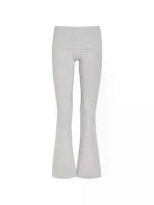 SKIMS Foldover Track Pants - Grey