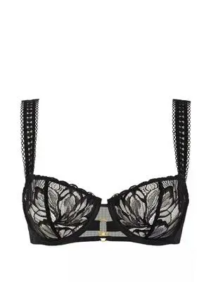 AUBADE After Hours Lace-embroidered Bra - Black