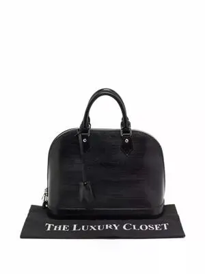 LOUIS VUITTON 2012 Pm Alma Leather Tote Bag