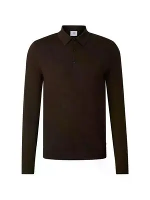 Bogner Jake Long-sleeve Polo Shirt - Brown