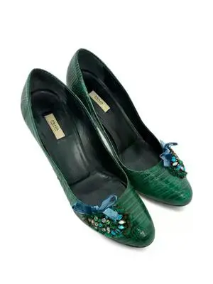 Prada 2020s Crystal-embellished Pumps
