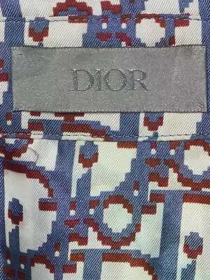 Dior Pixel Oblique Print Silk Set