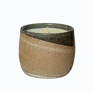 THE ORGANIC CANDLE CO. Neutrals Organic Vanilla Bean Candle - Black