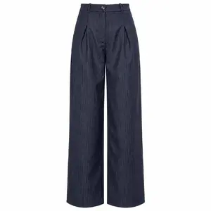 ANNA GATTO Pence Pants - Blue/white
