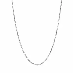 OUTRAGE LONDON Sterling Cuban Necklace - Silver