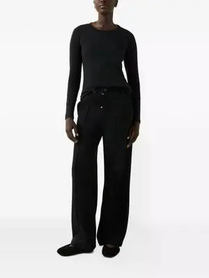Bogner Nikini Logo-stitch Long-sleeved T-shirt