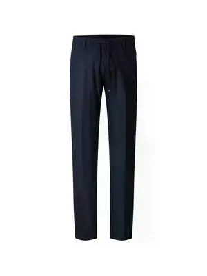 Bogner Riley Business Pressed-crease Trousers - Blue