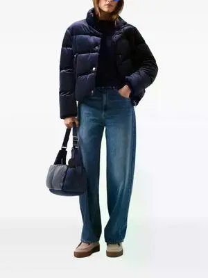 Bogner Oliva Velvet-finish Puffer Jacket