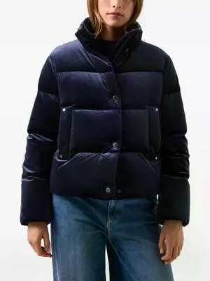Bogner Oliva Velvet-finish Puffer Jacket