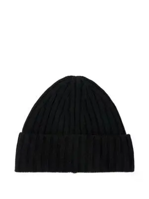 Bogner Conrad Ribbed-knit Beanie Hat - Black