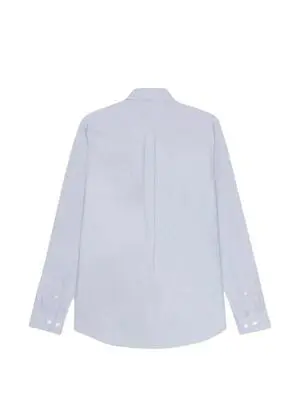 LES DEUX Embroidered-logo Button-down Shirt