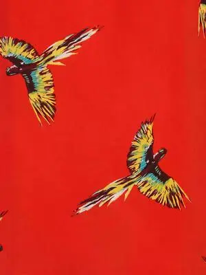 Diane Von Furstenberg Bird-print Mini Dress