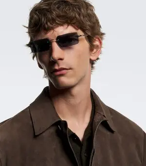 Cartier Signature C Rectangular Sunglasses
