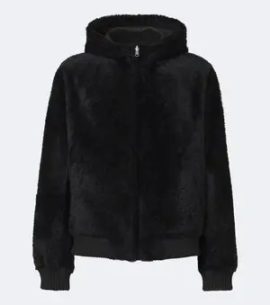 ARMA Novel Reversible Hooded Shearling Jacket - Black