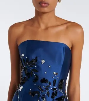Simkhai Zirelle Embellished Bustier Gown