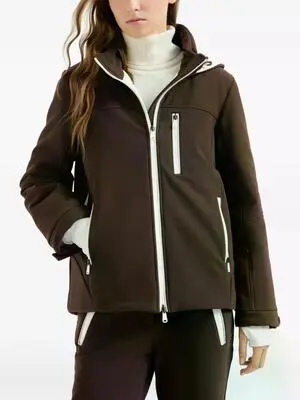 Brunello Cucinelli Bonded Techno Fabric Hooded Mountain Jacket With Thermore® Padding