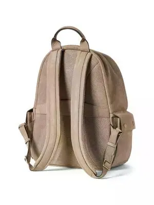 Brunello Cucinelli Textured Nubuck Travel Backpack