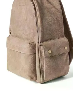 Brunello Cucinelli Textured Nubuck Travel Backpack