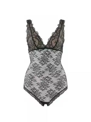 AUBADE Danse Des Sens Lace Bodysuit - Black