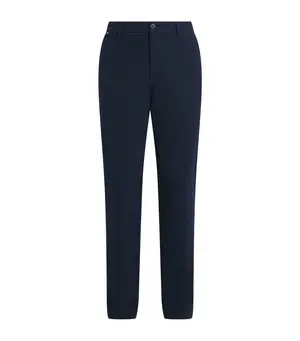 BOSS Stretch-cotton Kane Trousers - Blue