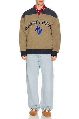 JW Anderson Half Zip Sweatshirt